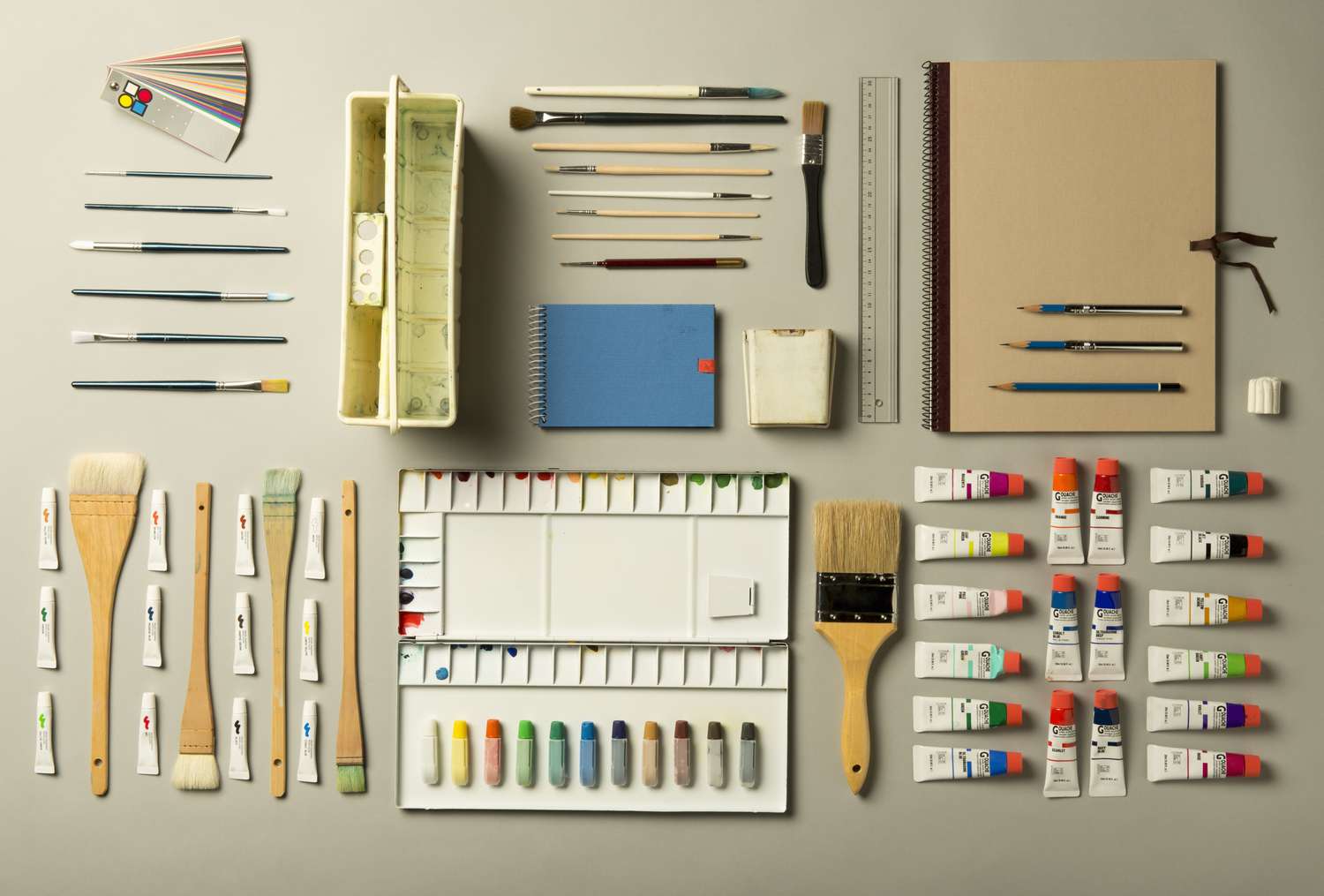 A Comprehensive Art Materials List for Creatives