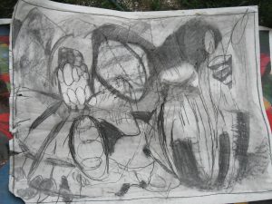 The Dark Art: Mastering the Craft of Scary Charcoal Drawing