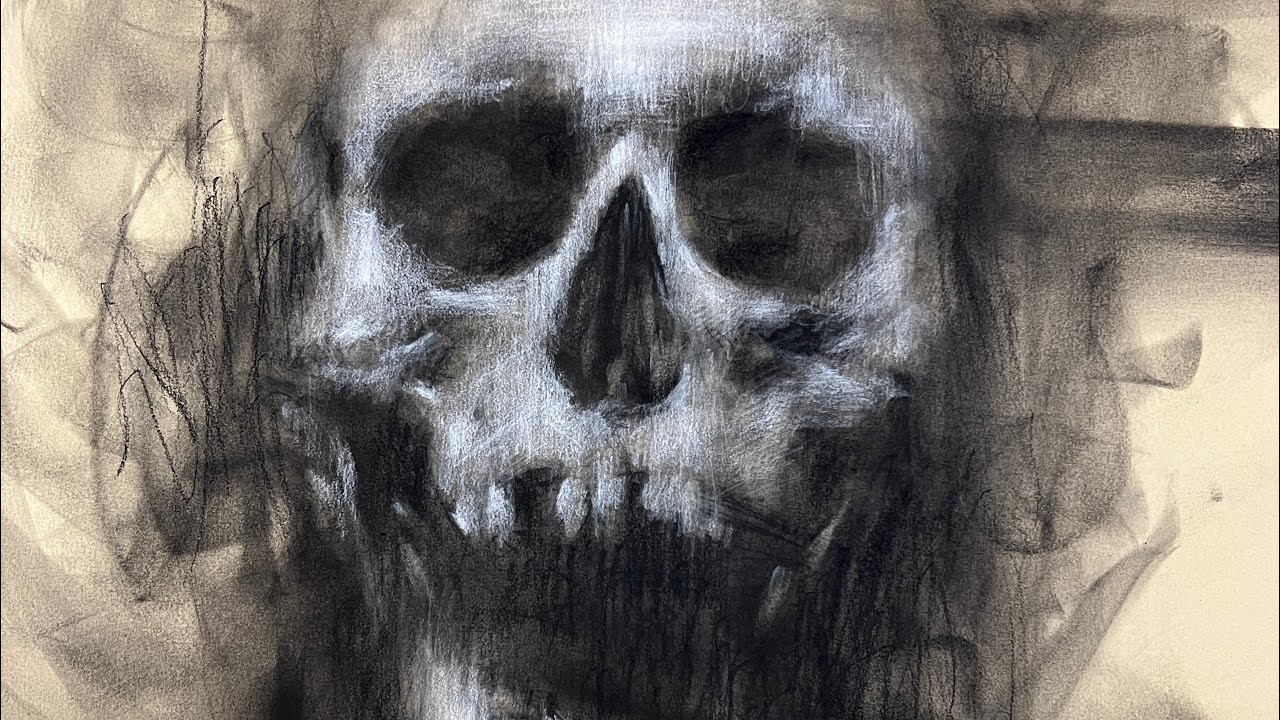 The Dark Art: Mastering the Craft of Scary Charcoal Drawing